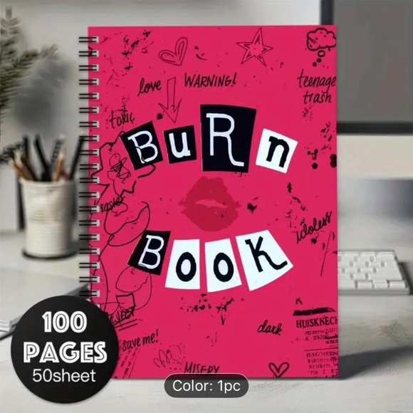Other | Pink Burn Book Notebook | Poshmark